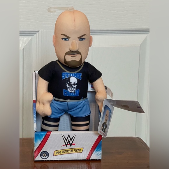 WWE | Toys | Wwe Superstar Stone Cold Steve Austin Plush Figure Wwf ...